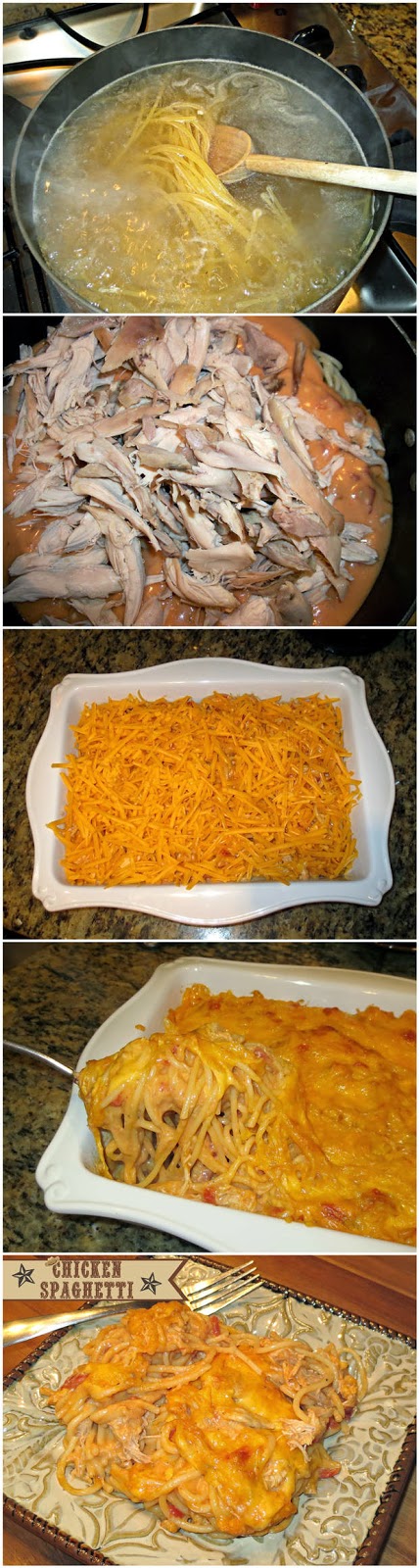 Chicken Spaghetti - OMG Cheese