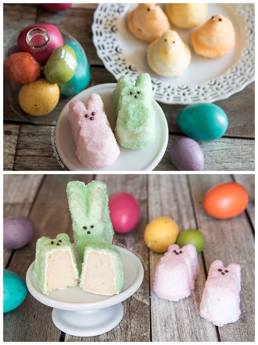 MINI PEEPS CAKES - OMG Cheese